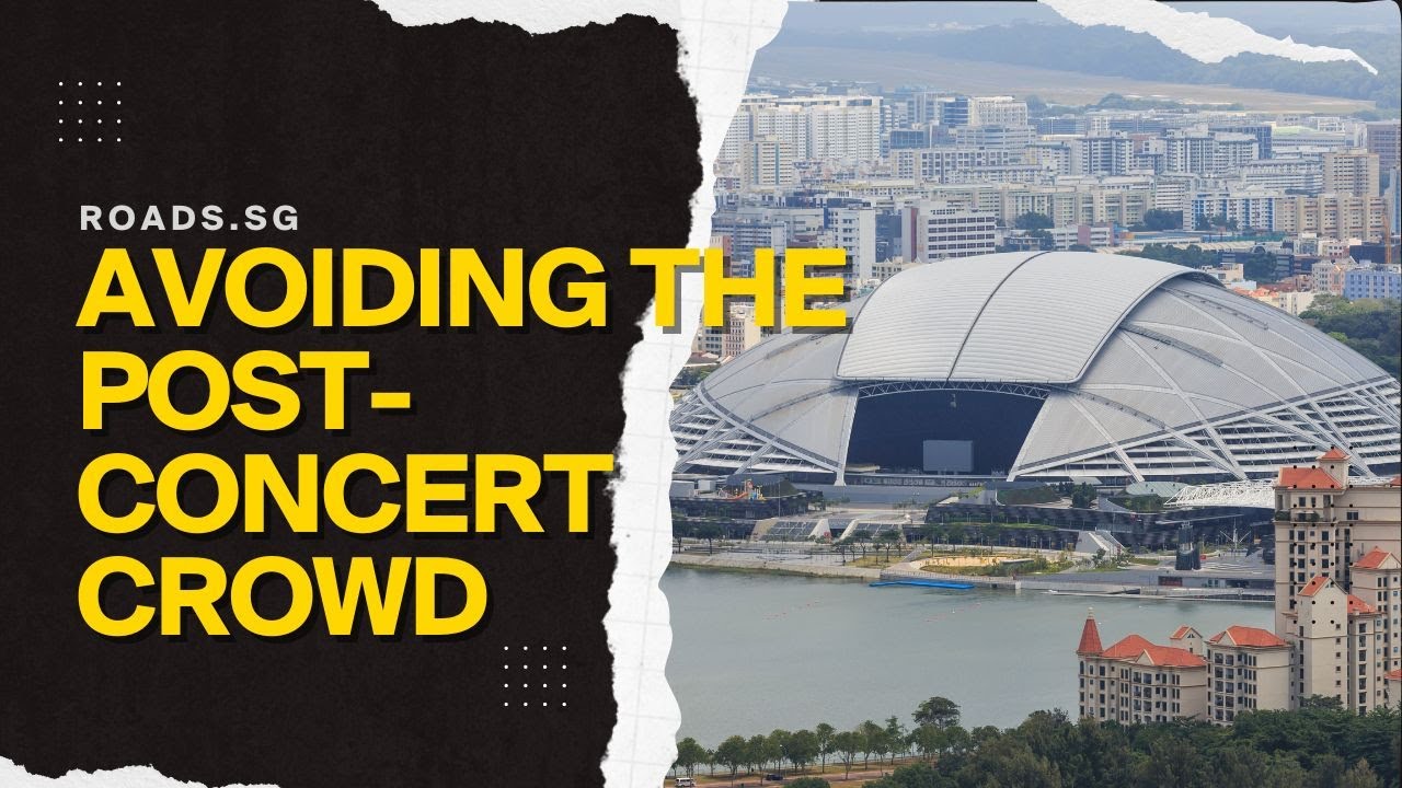 Here's how to avoid the Post-Concert crowd in Singapore - YouTube