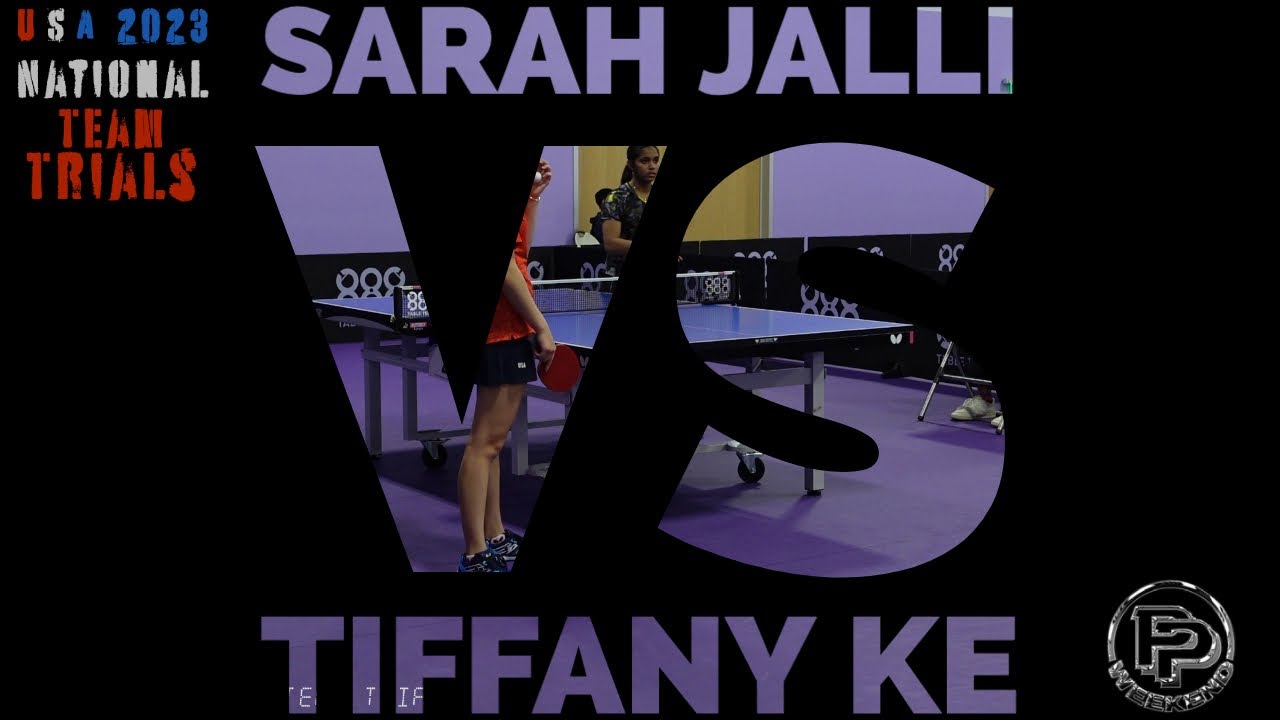 Sarah Jalli vs Tiffany Ke | 2023 US National Team Trials - YouTube