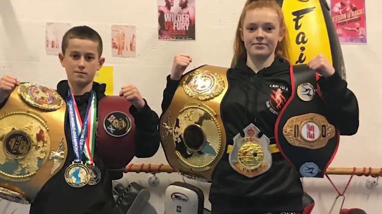 UK Fight Scene with Ruby from Carlisle Thai Boxing Academy - YouTube