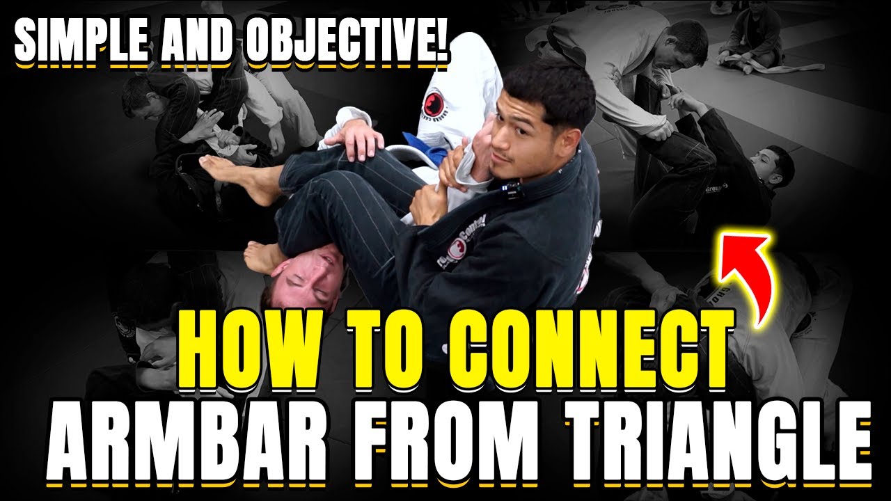 How to Conect Armbar from Triangle Choke. w/ Eduardo Gonzalez. - YouTube
