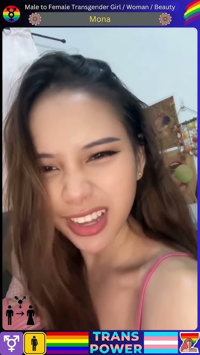 Young Male to Female Transgender Beauty - Mona #viralvideo #shortvideo #transgender #mtf #tg # ...