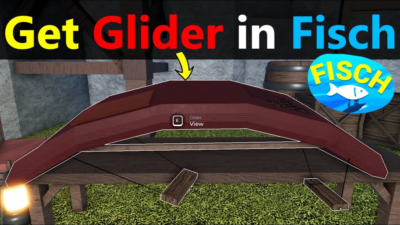 How to get the Glider in Fisch Roblox | Glider Location in Fisch # ...