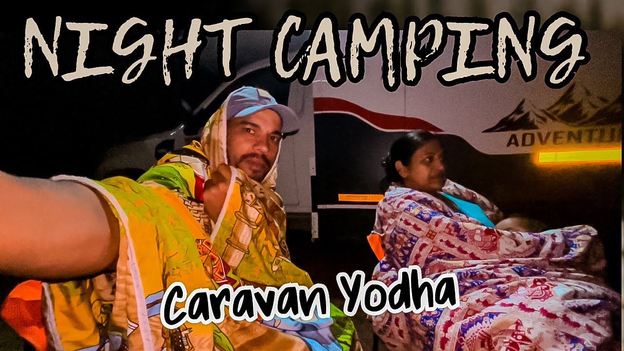 Night Camping at Querim Beach Goa Campervan | Caravan #goa #Campervan # ...