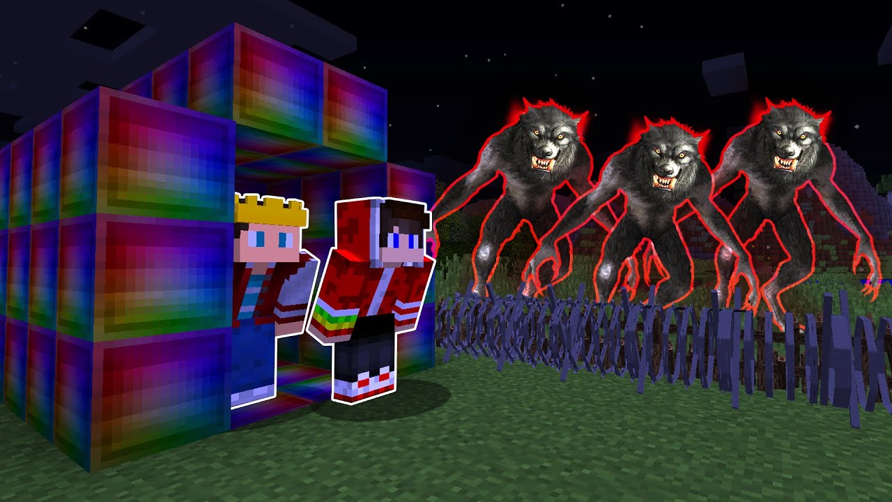 Base De Avaritia 100 Segura Contra Lobisomem No Minecraft Youtube
