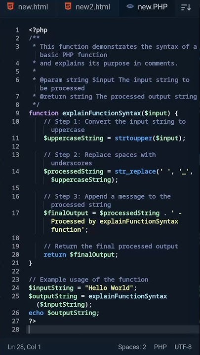 function in php||function syntax||programming War||#shorts #short #shortsvideo #trending # ...