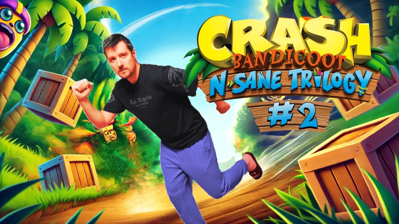 Zagrajmy w Crasha Bandicoota N. Sane Trilogy - Odcinek 2 - Walka z ...