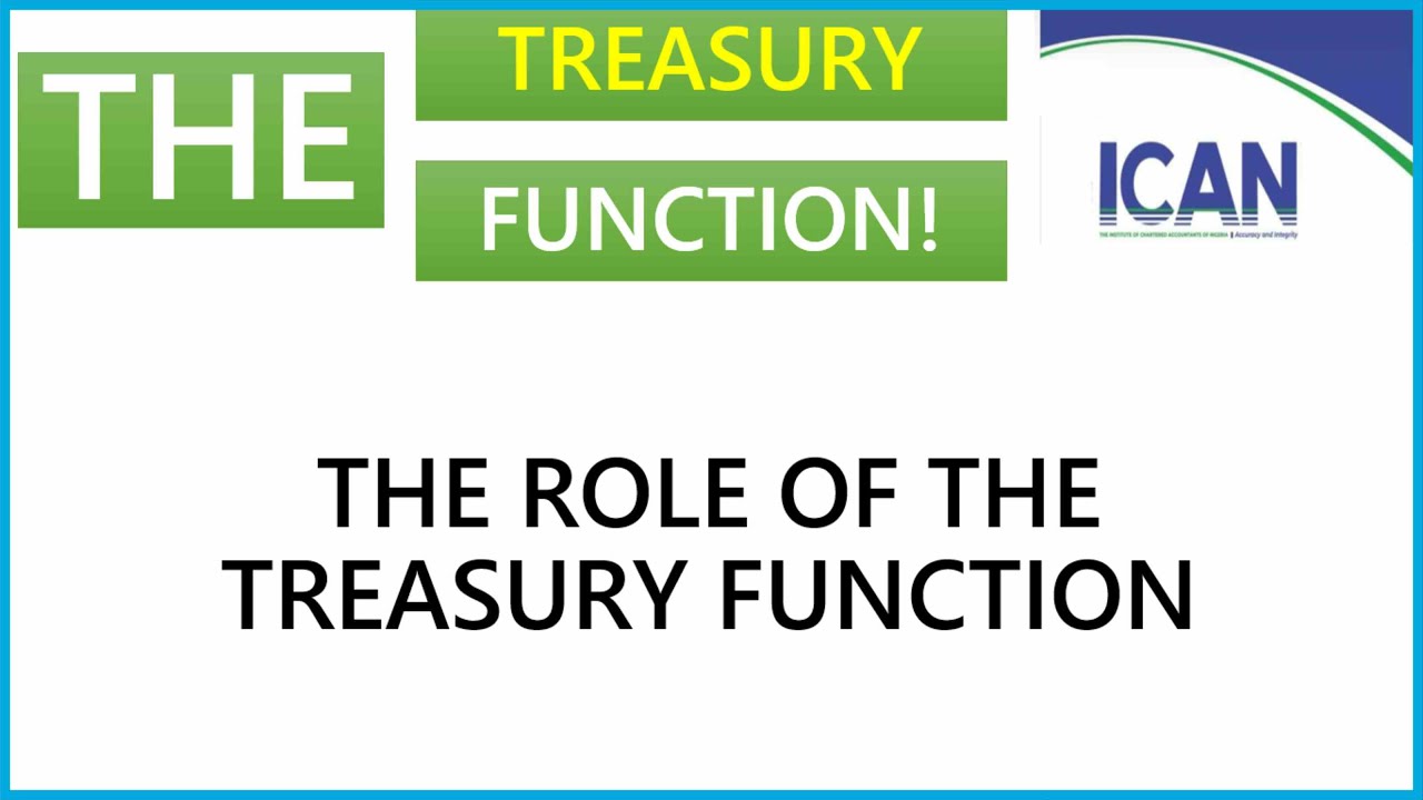 CASH MANAGEMENT |THE TREASURY FUNCTION | CASHFLOW |TREASURER CASH APP ...