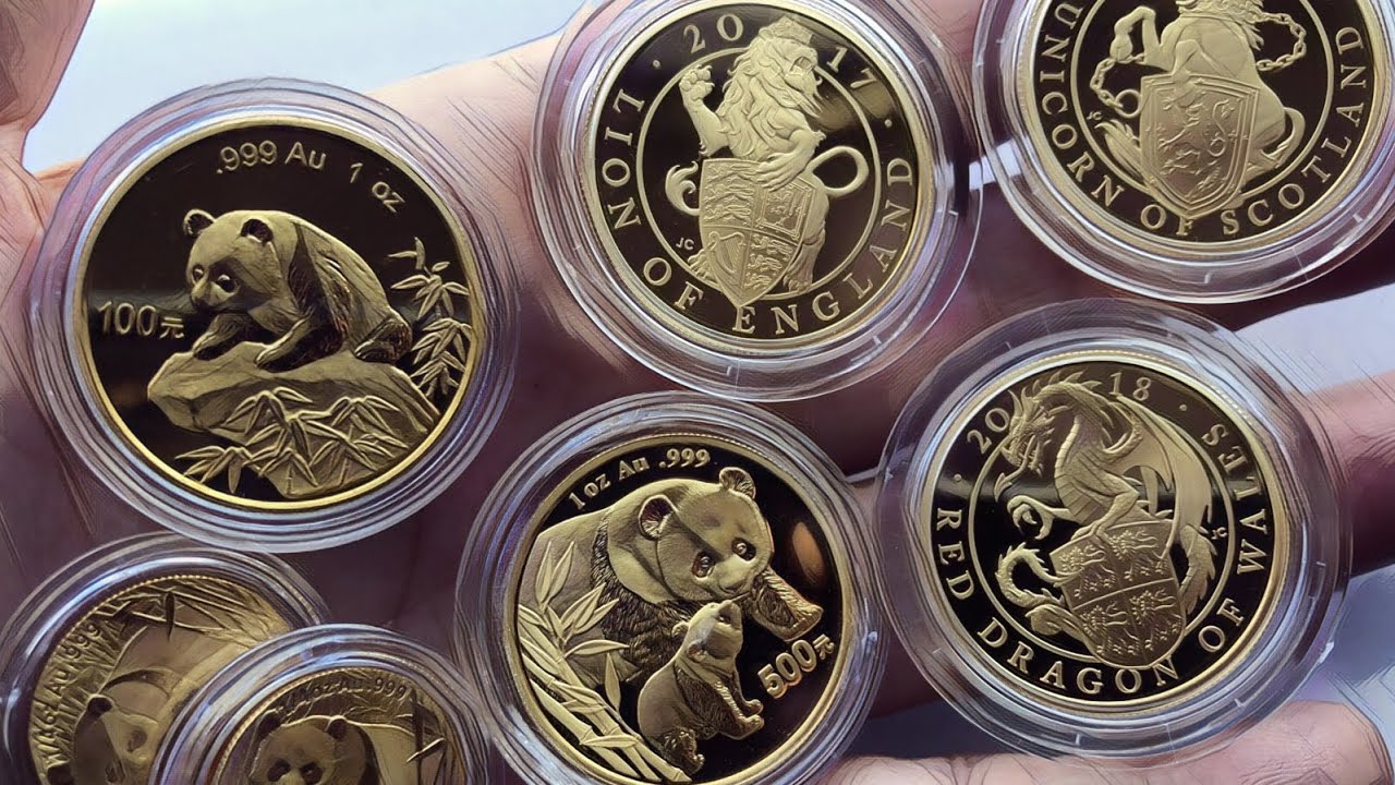 More gold for Heritage NGC grading | Queens Beasts and Pandas - YouTube