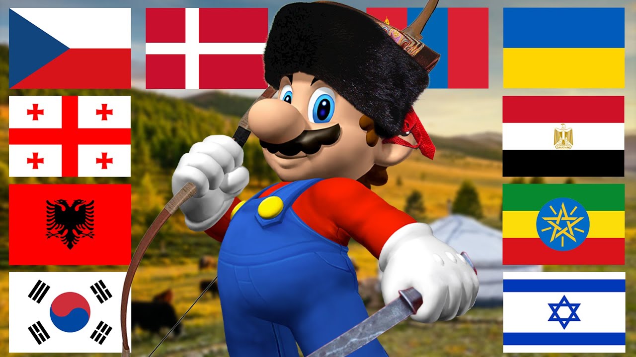 Mario in different languages meme | Part 4 - YouTube