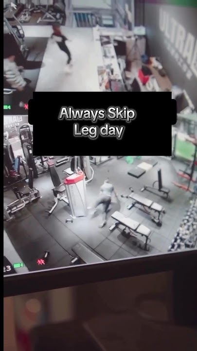 Why skip leg day😅 - YouTube