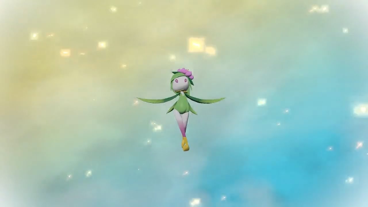 When your Petilil evolves into a Liligant in Pokémon Legends: Arceus ...