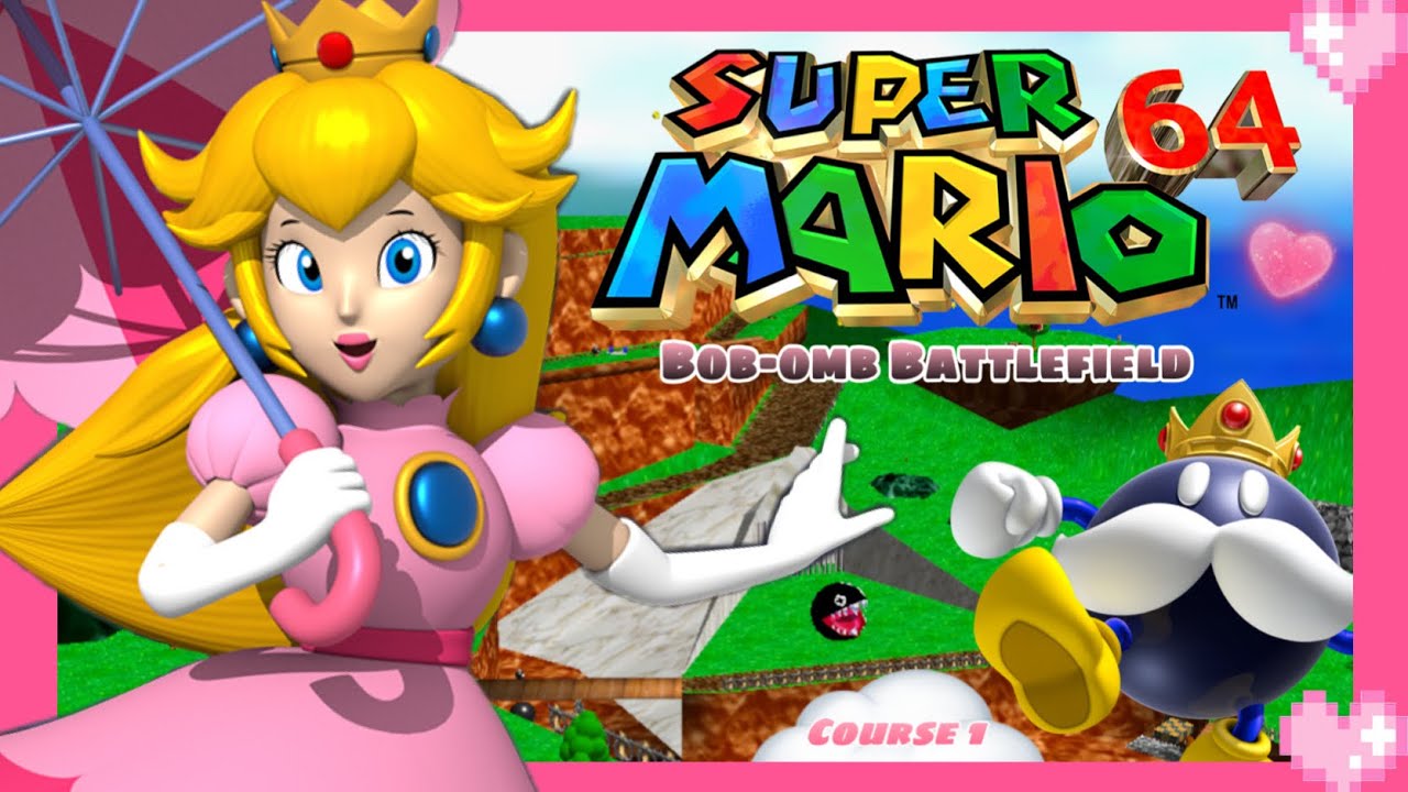 Princess Peach Super Mario 64 Super Mario 64 Peach Playable (Hack