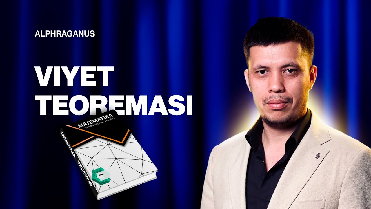 23-dars. VIYET TEOREMASI IDC MAVZULASHTIRILGAN TESTLAR TO'PLAMI - YouTube
