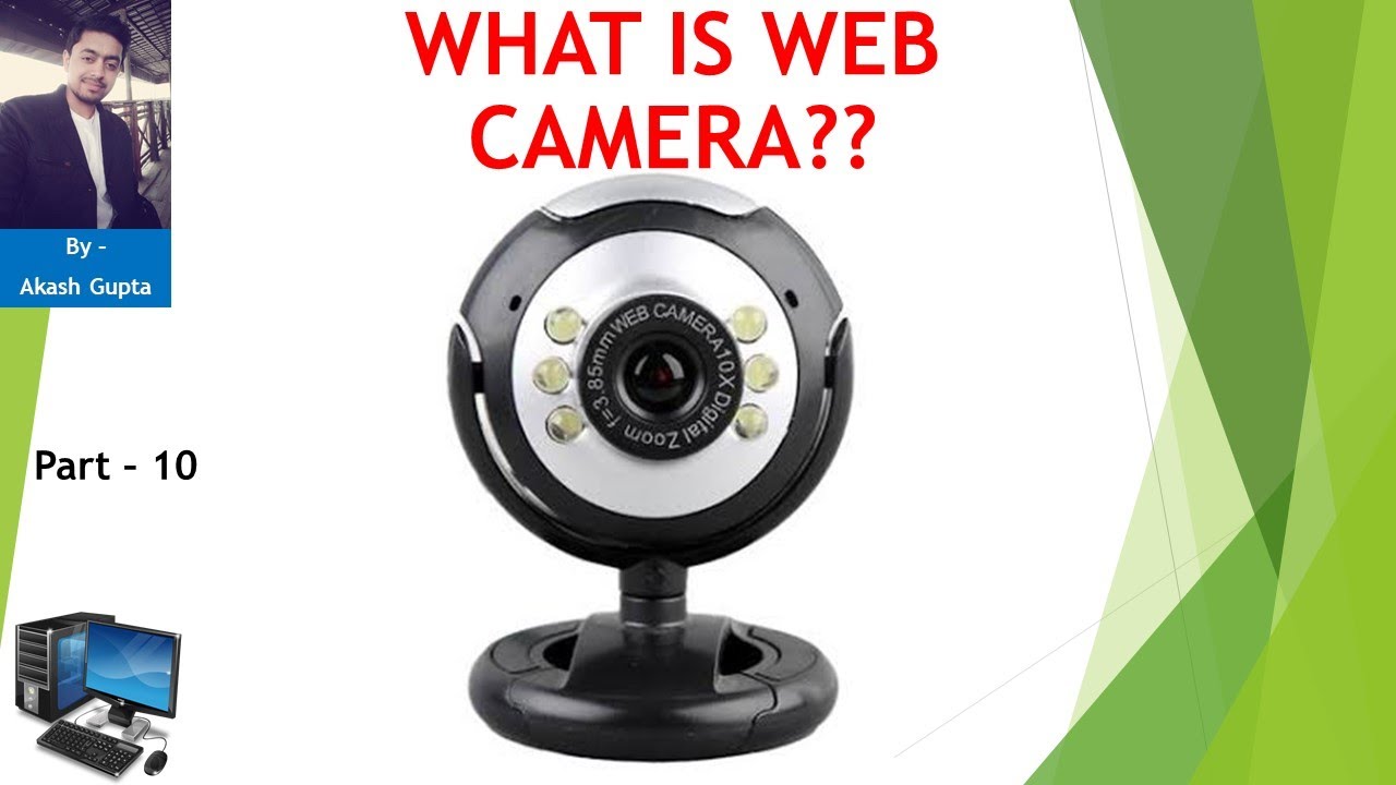 #Webcam | What is a Webcam(Web Camera)? How it is used in our daily ...