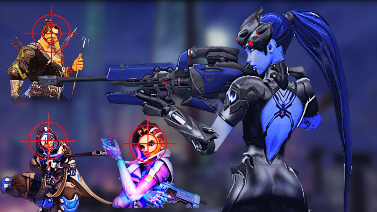 Widowmaker Highlights in LiJiang | Overwatch 2 - YouTube