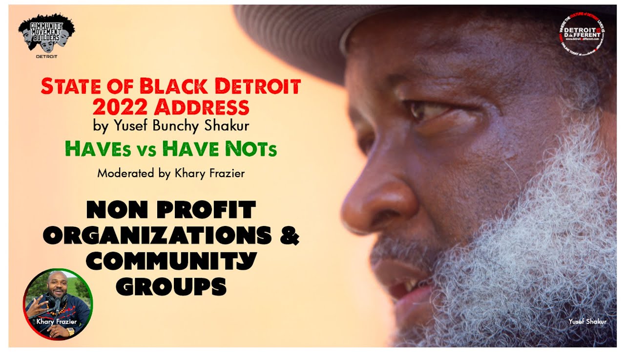 Non Profit Organizations & Community Groups – State of Black Detroit ...