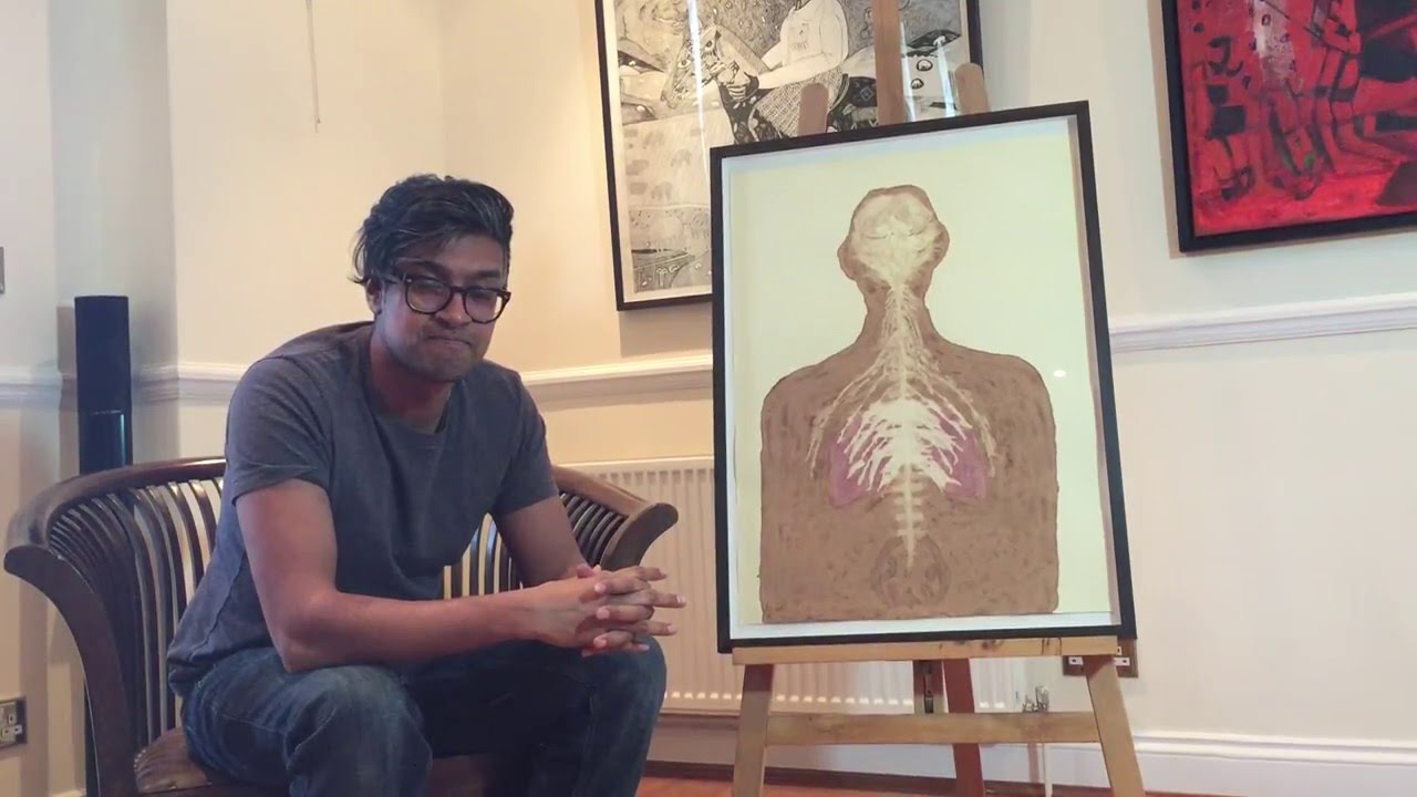 Jana talks excitedly about Benitha Perciyal's artwork before trip to ...