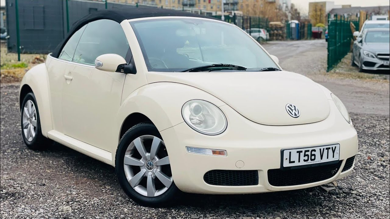 VW Beetle AUTOMATIC Convertible - YouTube