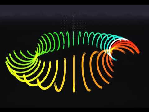 Open Brush plugin scripts - Another example of animating stroke completion via a script - YouTube