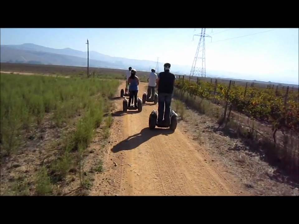 Segway tour of Spier wine estate - YouTube