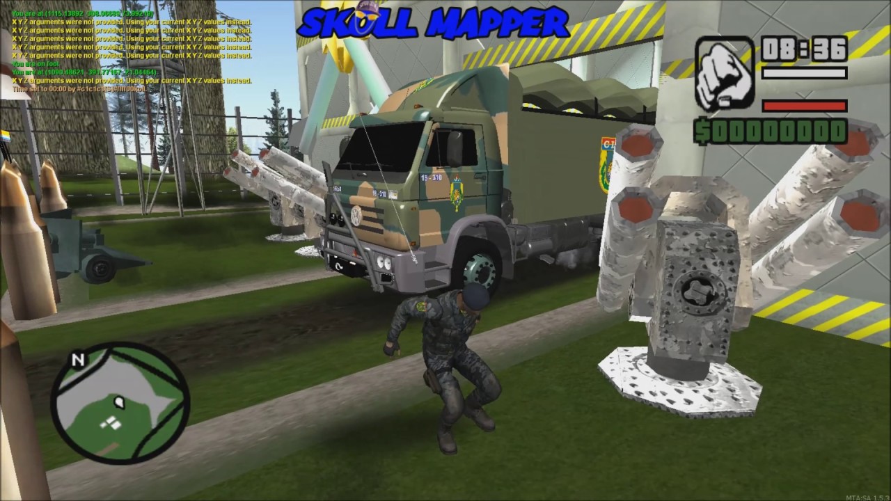 MTA Map #20 Base Exército Brasileiro(Exclusiva) - YouTube