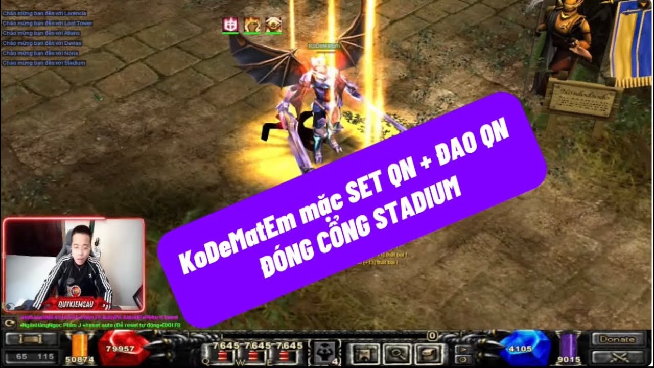 MU ONLINE TRẢI NGHIỆM: DK MẶC SET QUYỀN NĂNG + 2 ĐAO QUYỀN NĂNG ĐẲNG ...