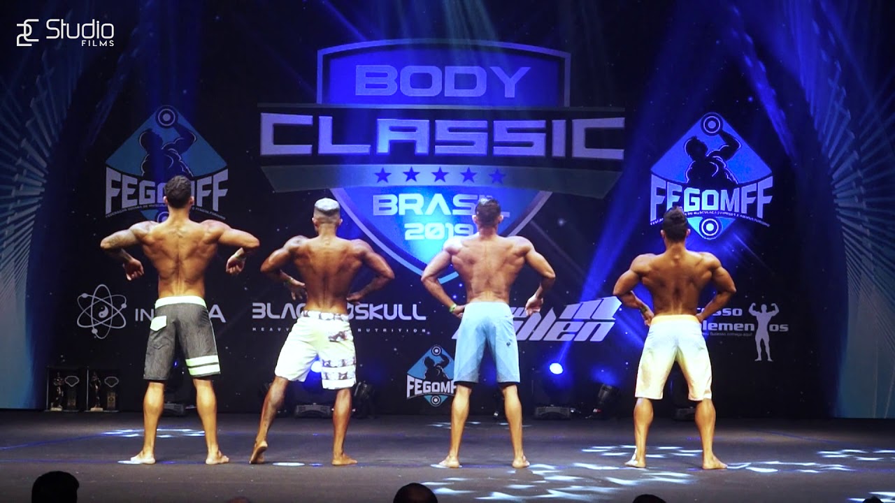 Copa Body Classic 2019 - Men's Physique Junior Open - YouTube