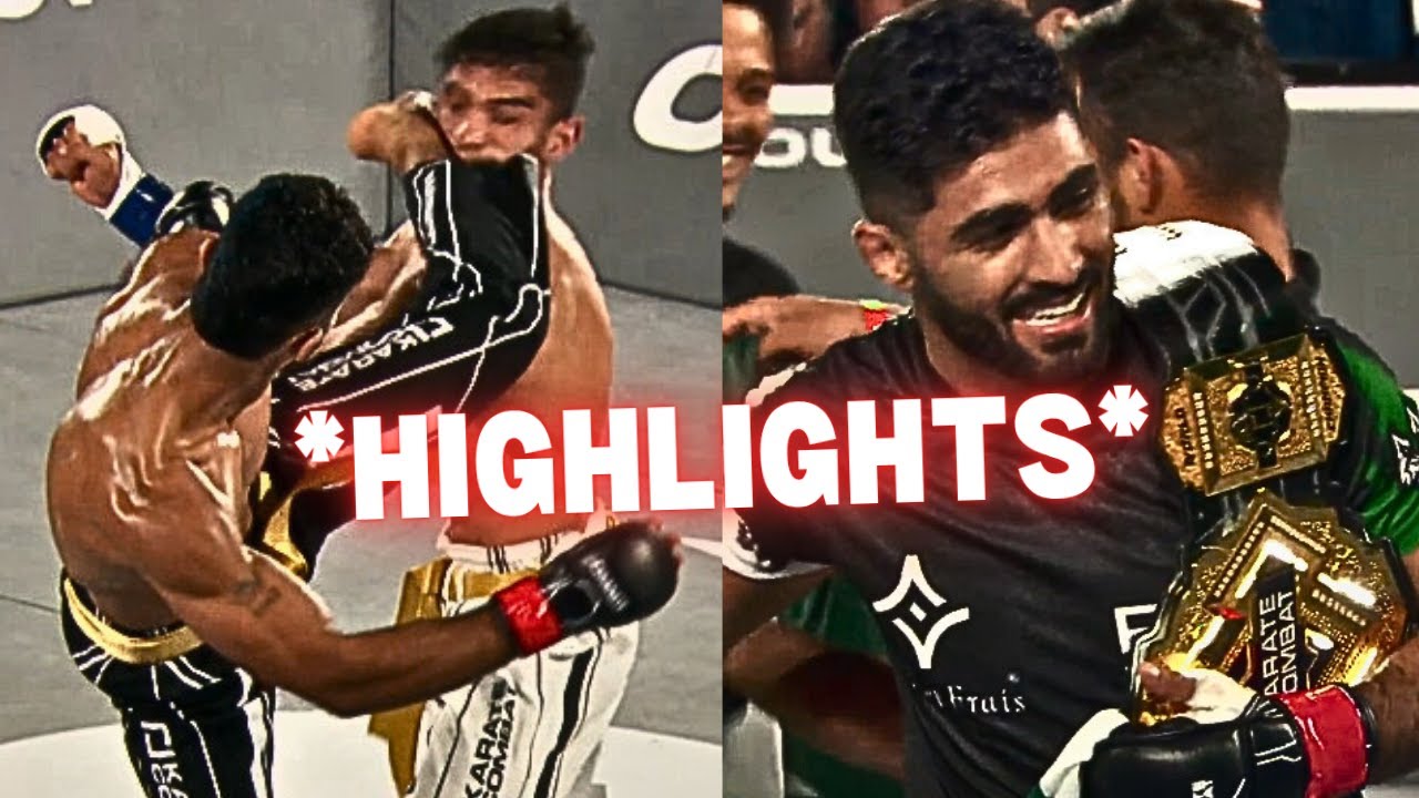 Shahzaib Rind KNOCKS OUT Luiz Rocha - Fight Highlights - Shahzaib Rind ...
