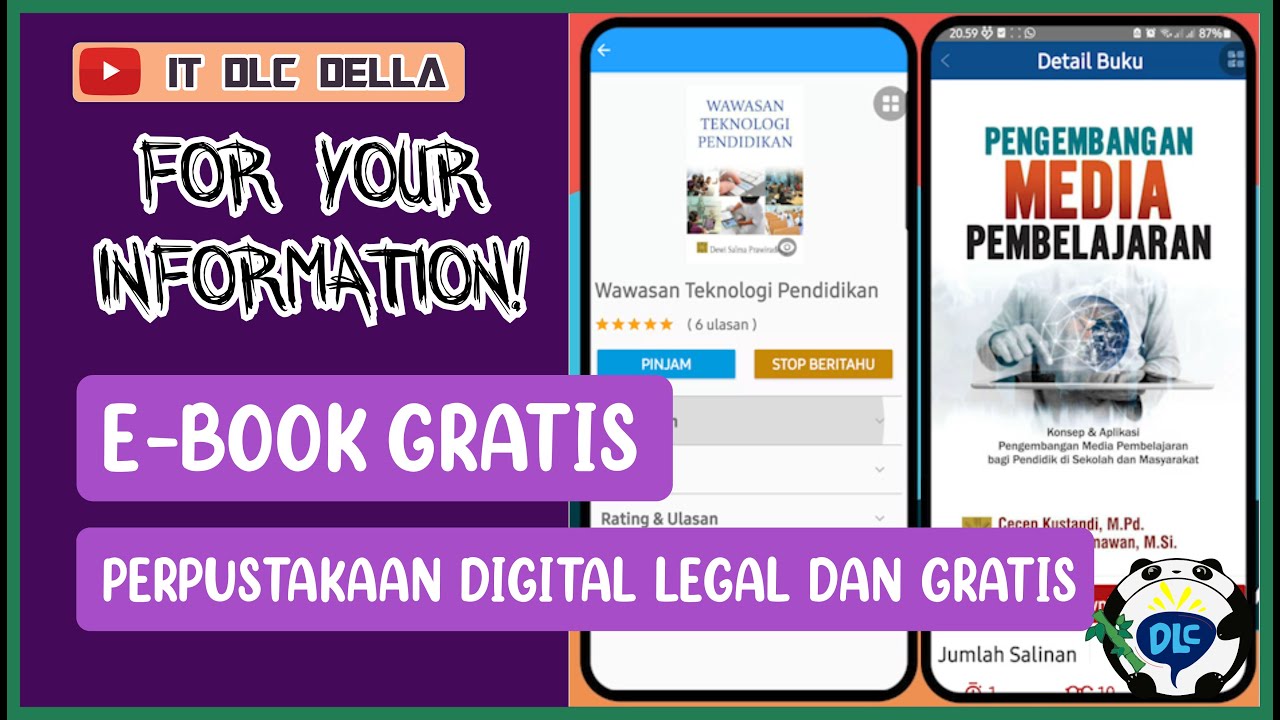 APLIKASI EBOOK GRATIS DAN LEGAL - MEMBACA BUKU DIGITAL MELALUI PERPUSTAKAAN ONLINE + CARA ...