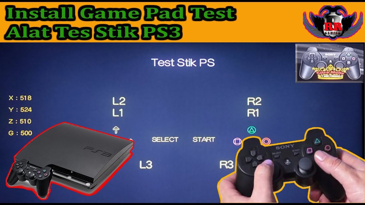 Pengusaha Rental PS3 Wajib Punya Ini... Game Pad Test, Alat Pendeteksi ...