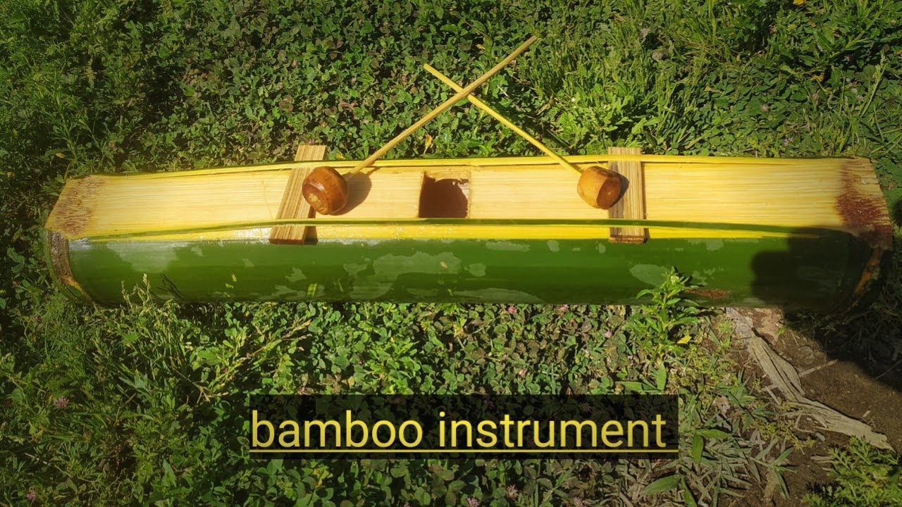 how to make a Bamboo instrument (taraanga) - YouTube