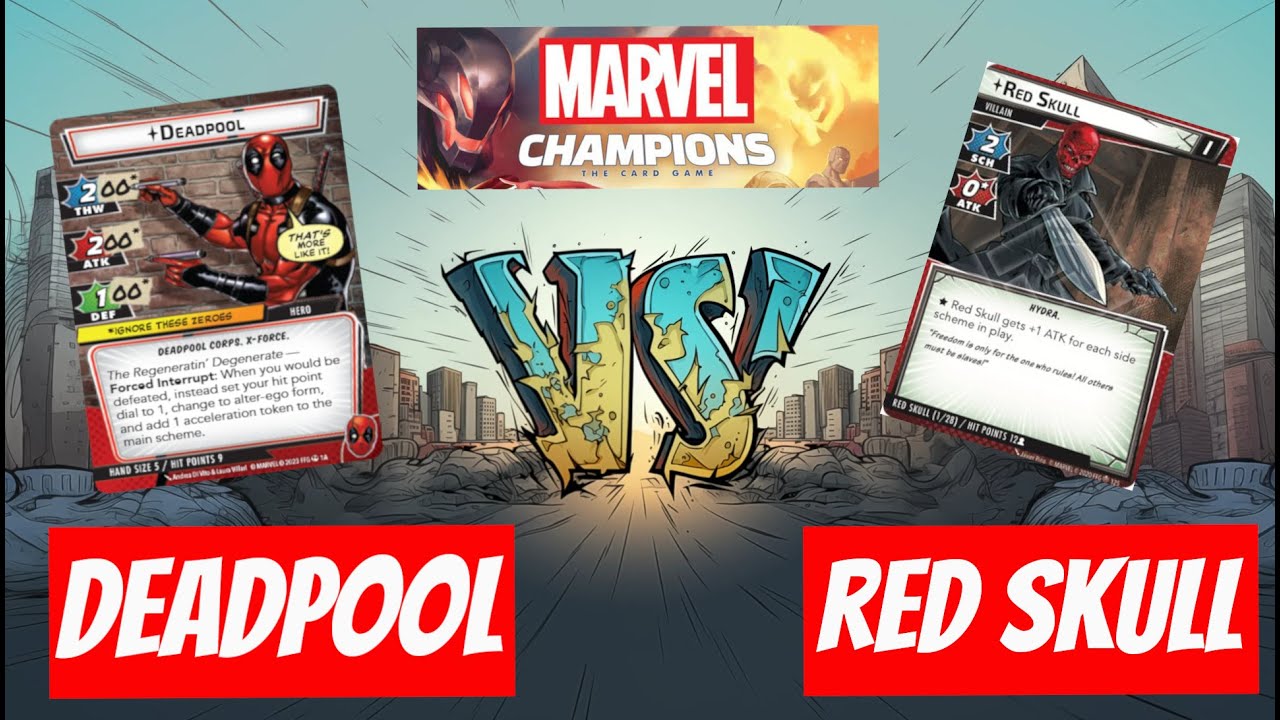 Rise of the Red Skull - Scenario 5 - Deadpool vs Red Skull - YouTube