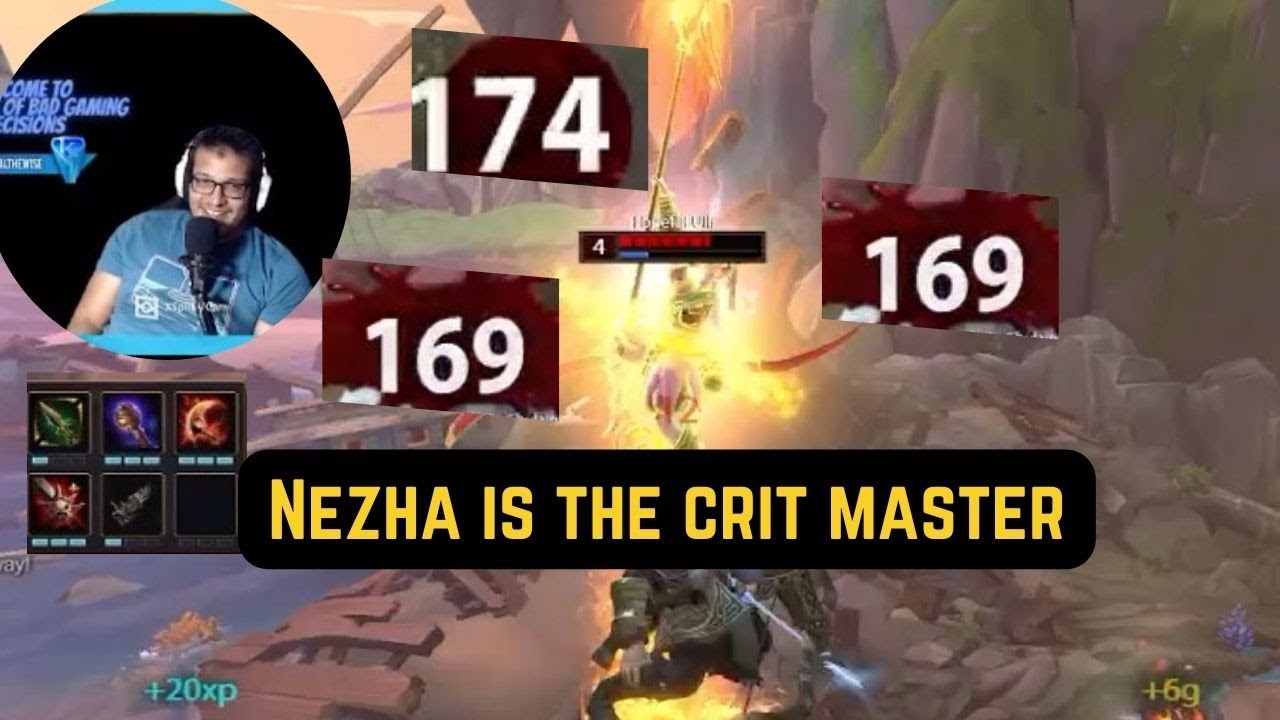 Nezha new CRIT build will change your life! Smite season 10 conquest ...