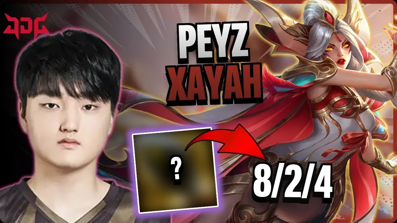 JDG Peyz Xayah vs Corki | 15.1 - YouTube