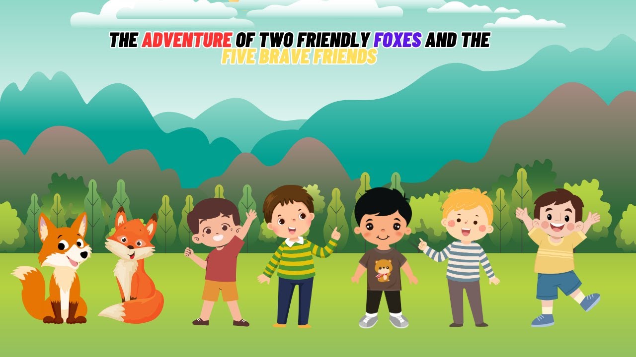 The Adventure of Two Friendly Foxes and the Five Brave Friends ...