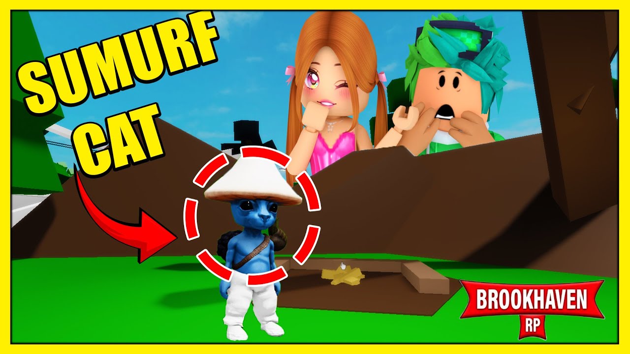ROBLOX BROOKHAVEN SMURF CAT HARİTALARI 😱 KÜBRA NİSA - YouTube