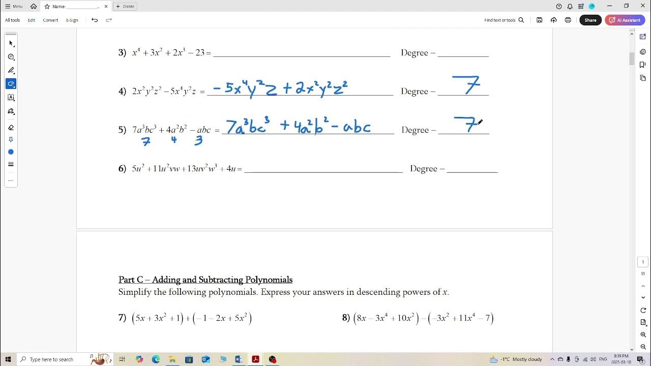 Patterns and Relations Strand Review Part 1 - YouTube