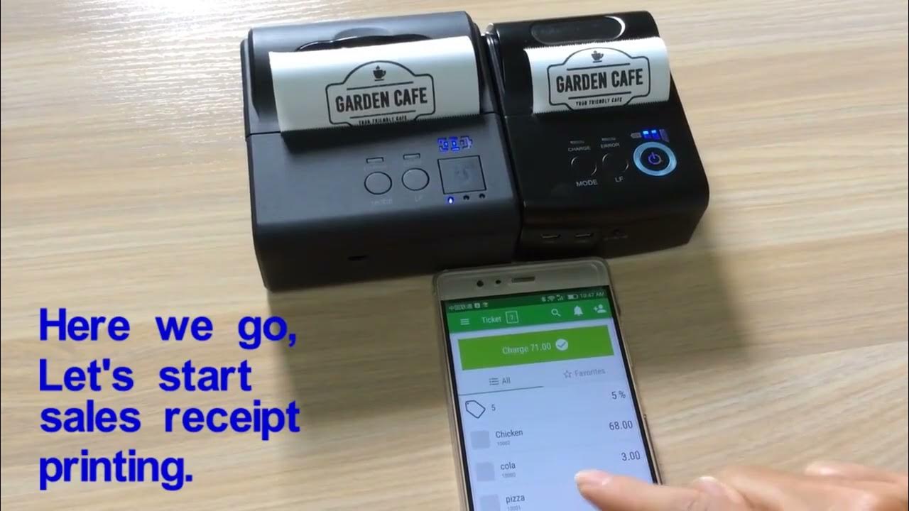 Bluetooth printer work with Loyverse POS to print Logo and sales ...