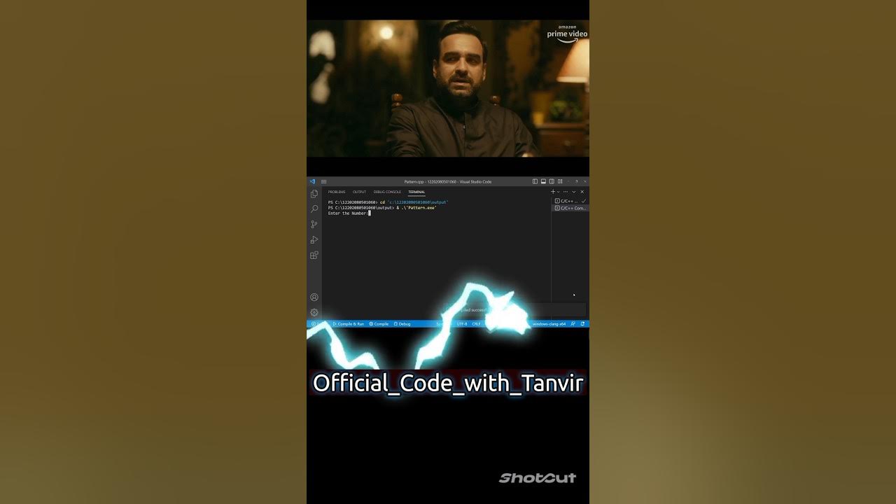Amazing Pattern In C😍different Patterns Shorts Coding Cpp Part1 Youtube