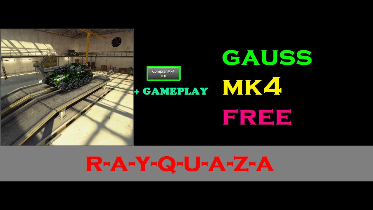TANKI ONLINE GAMEPLAY + GAUSS MK4 FREE - YouTube