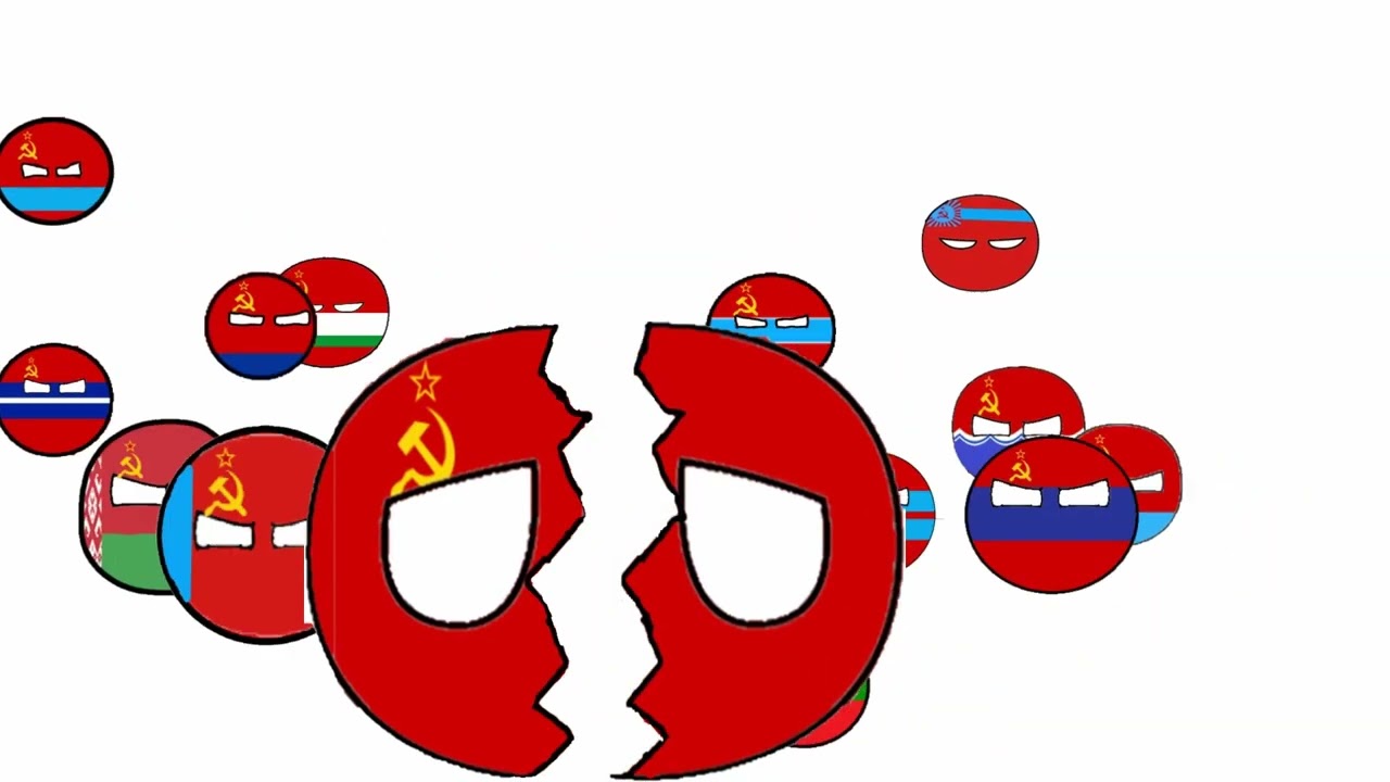 soviet union collapse | countryballs - YouTube
