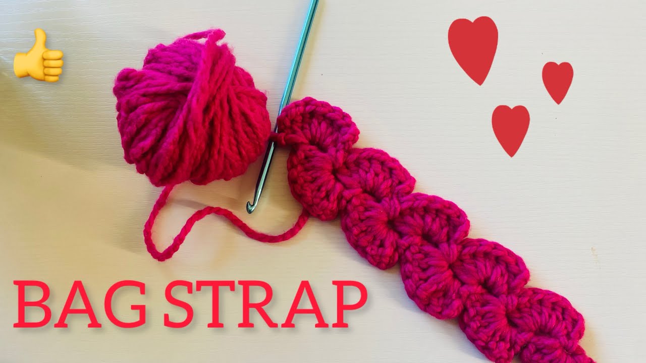 Incredible Crochet Strap Pattern You must Try! - YouTube