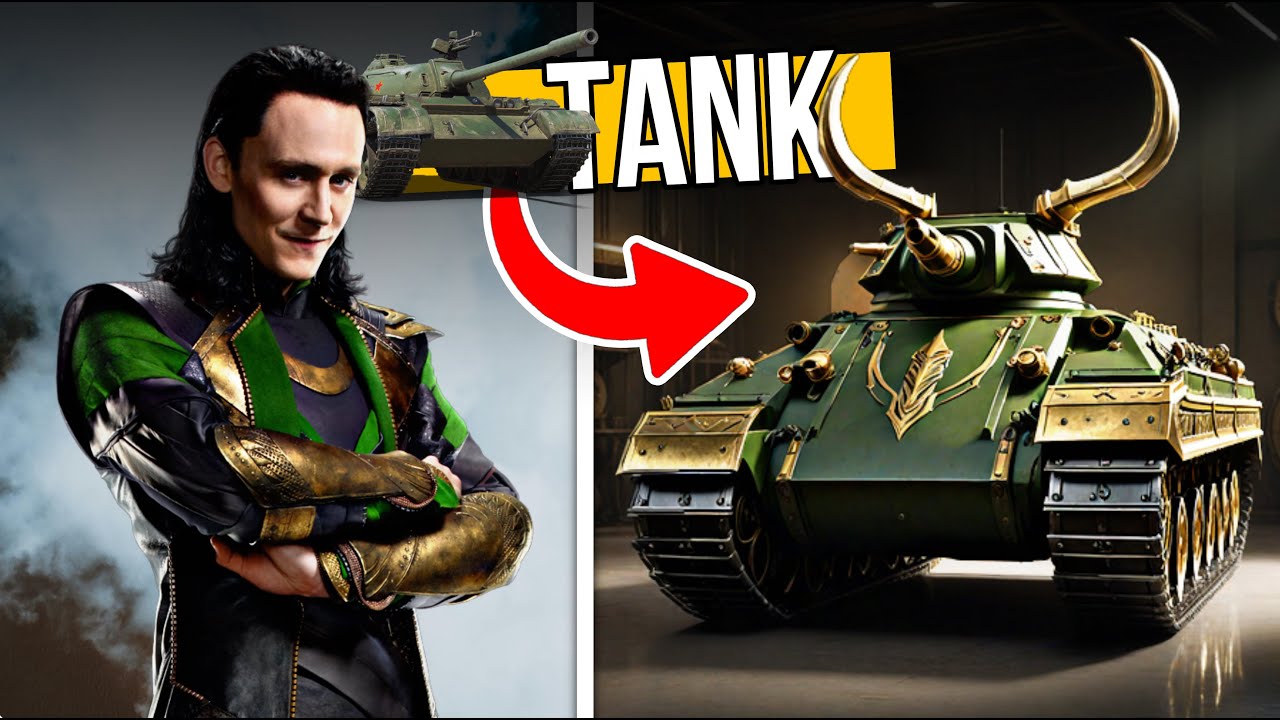 Marvel & DC Heroes as Tanks: Unbelievable Transformations! - YouTube