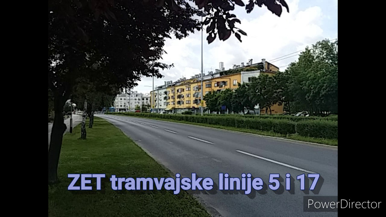 ZET tramvajske linije 5 i 17 - YouTube