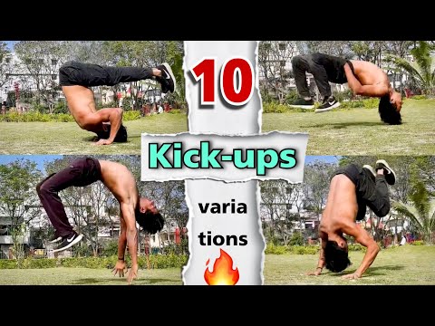 10 Types of Kick-ups 🔥/ Kip-up variations  | Shivaz fizone