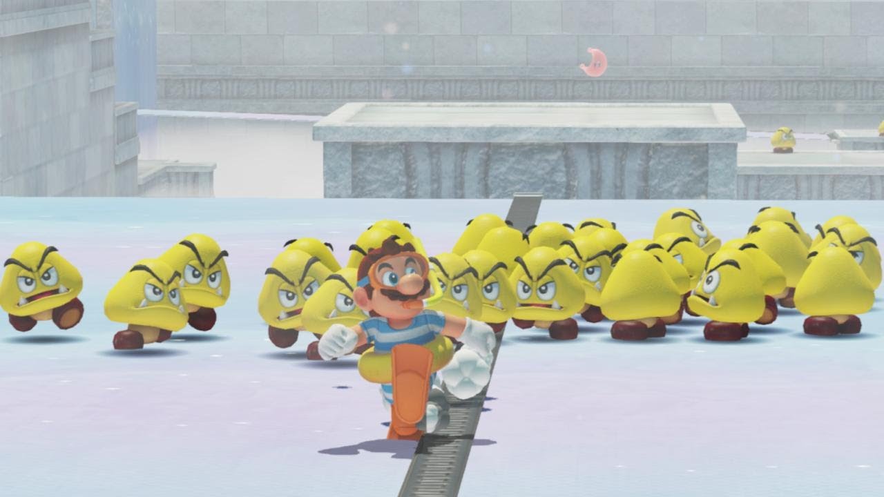 Super Mario Odyssey - Zipper room - YouTube