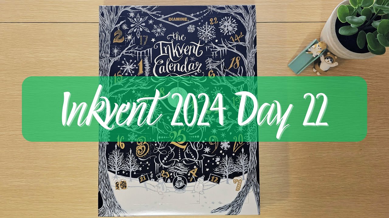Inkvent 2024 Day 22 - YouTube