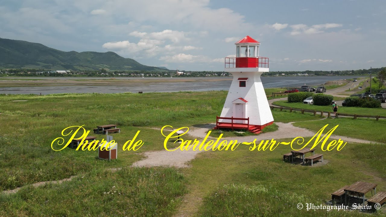 Phare de Carleton-sur-Mer Gaspésie Québec Canada 🍁 Mavic Mini3 Pro 🤠 ...