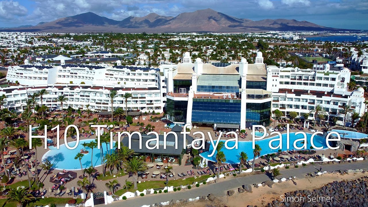 H10 Timanfaya Palace / Playa Blanca / Lanzarote - 4K Drone Video - YouTube