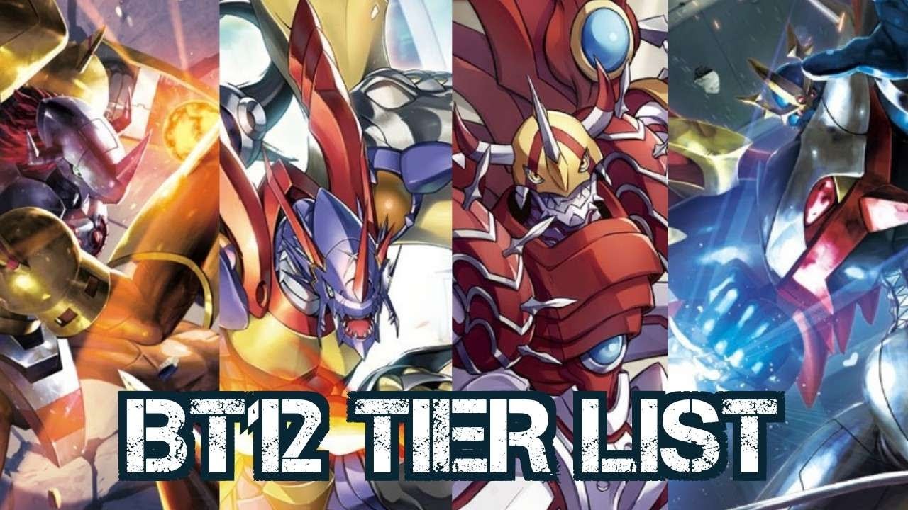 BT12 Tier List, Digimon TCG, Across Time - YouTube